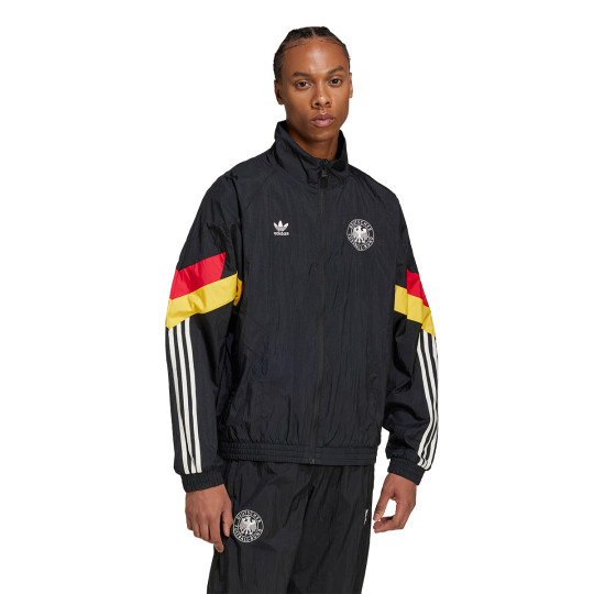 Giacca adidas Germania Fanswear Euro 2024 Nero - Fútbol Emotion