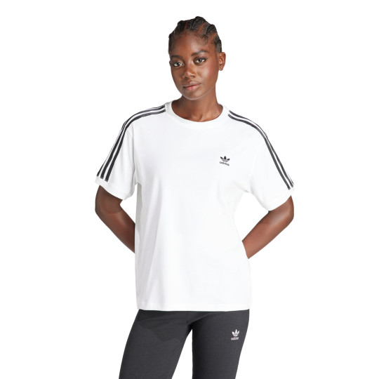 Top adidas Women's 3 Stripe White - Fútbol Emotion