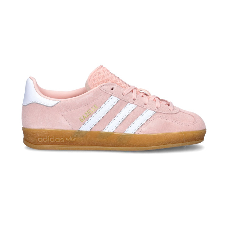 Zapatilla adidas Gazelle Indoor Mujer Sandy pink-White-Gum - Fútbol Emotion