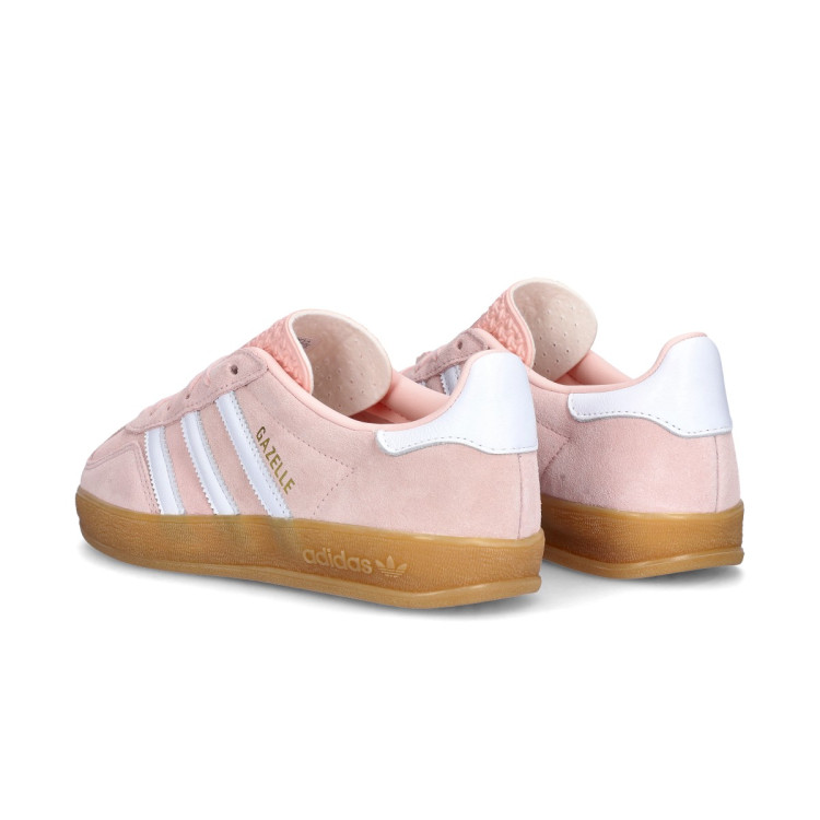 Zapatilla adidas Gazelle Indoor Mujer Sandy pink-White-Gum - Fútbol Emotion