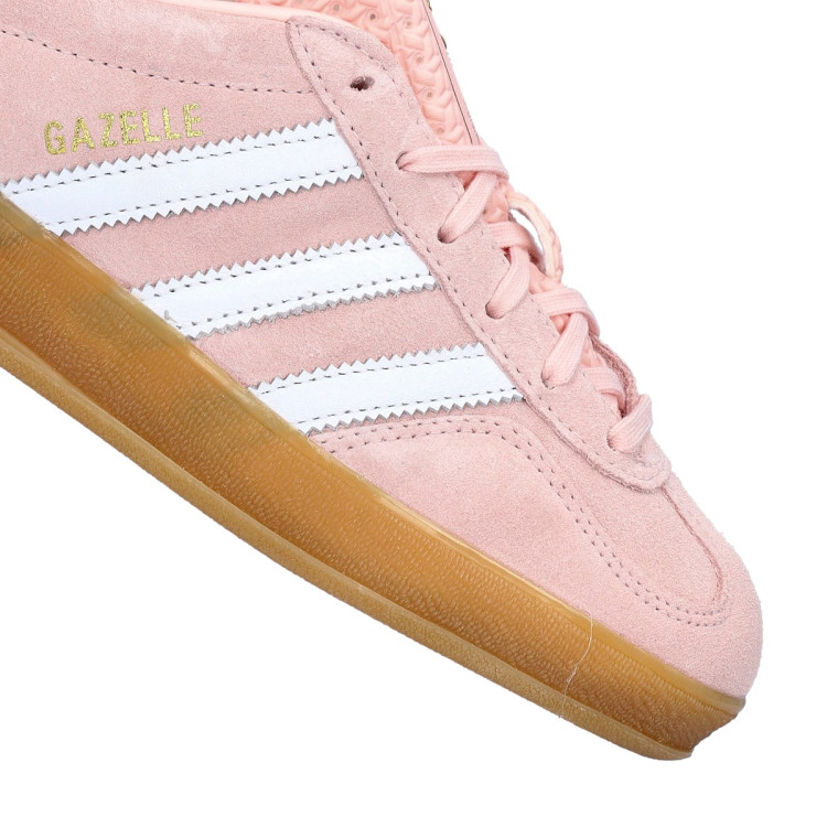 Zapatilla adidas Gazelle Indoor Mujer Sandy pink-White-Gum - Fútbol Emotion
