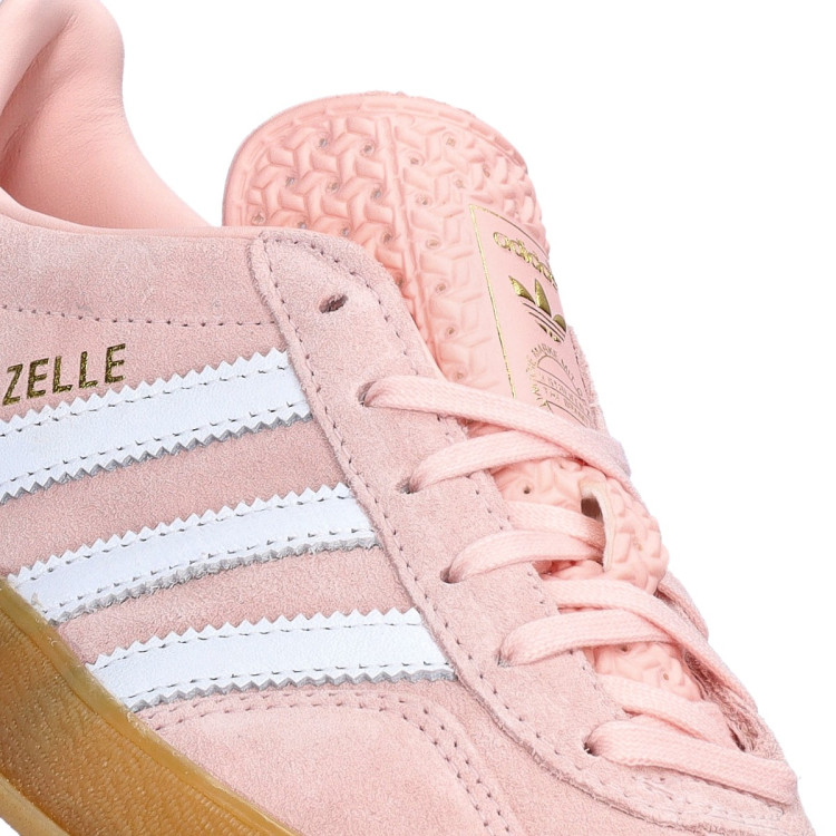 Zapatilla adidas Gazelle Indoor Mujer Sandy pink-White-Gum - Fútbol Emotion