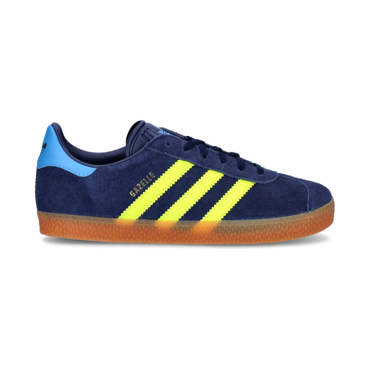 Trainers adidas Gazelle Night Indigo-Solar Yellow-Light Blue - Fútbol ...