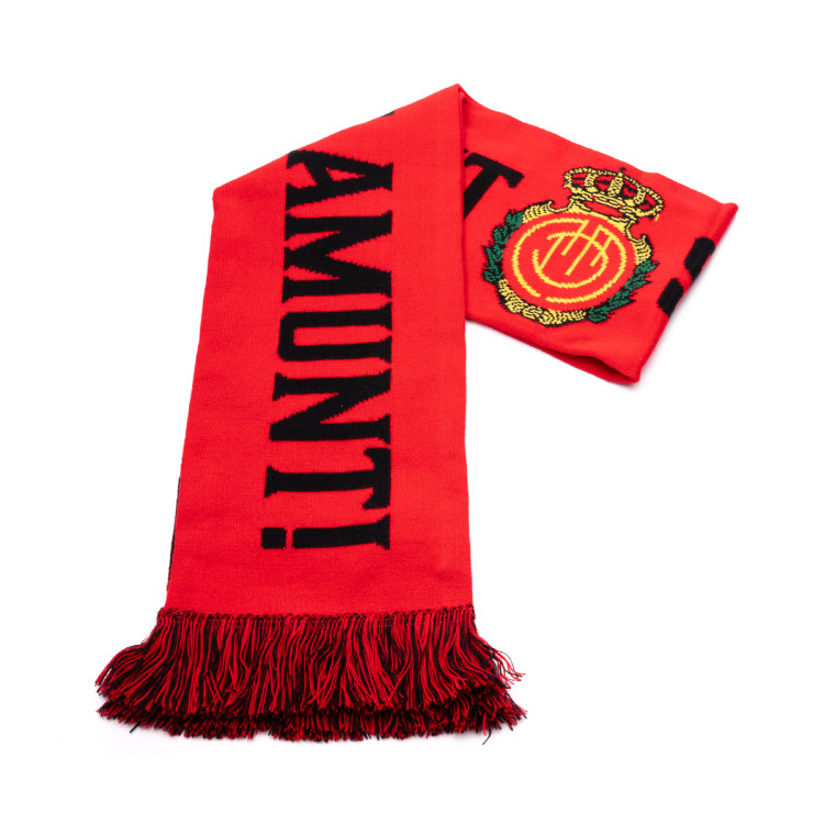 Bufanda RCDM RCD Mallorca Doble Sempre Amunt Rojo-Negro - Fútbol Emotion