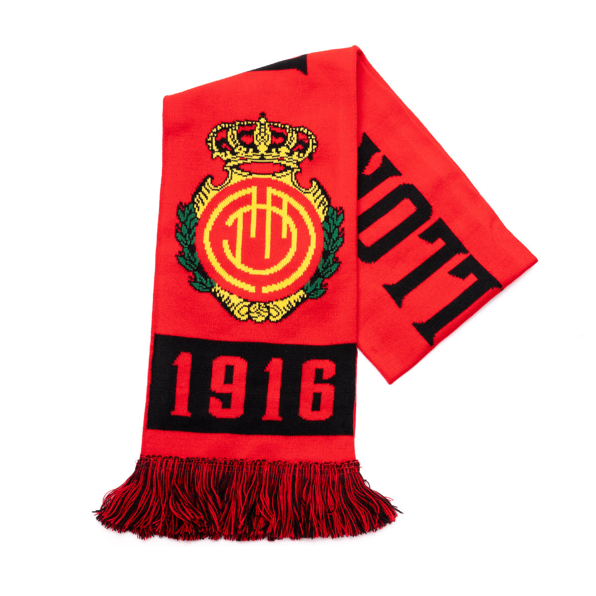 Écharpe RCDM RCD Mallorca Doble Sempre Amunt Rouge-Noir - Fútbol Emotion