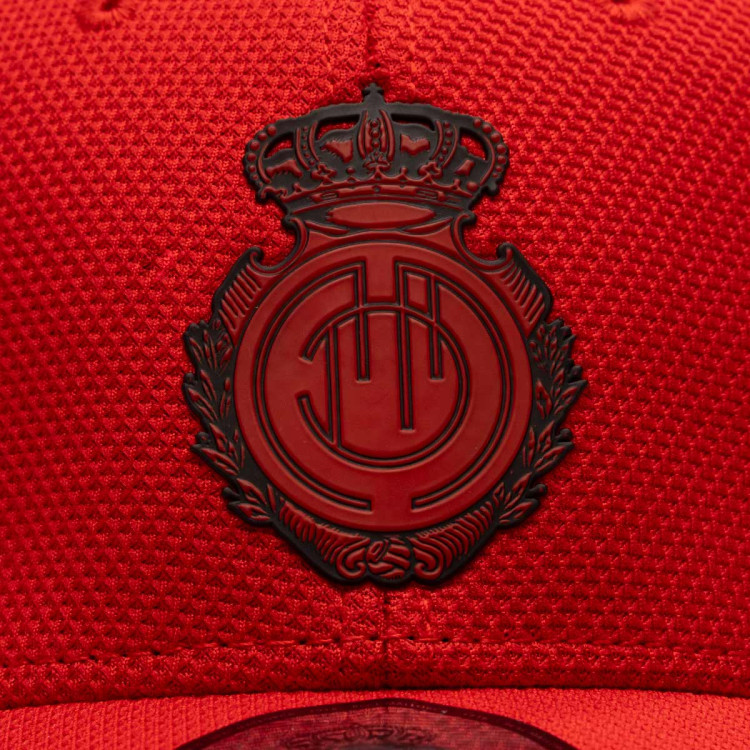 Cap RCDM RCD Mallorca Crest Premium PVC Red-Black - Fútbol Emotion