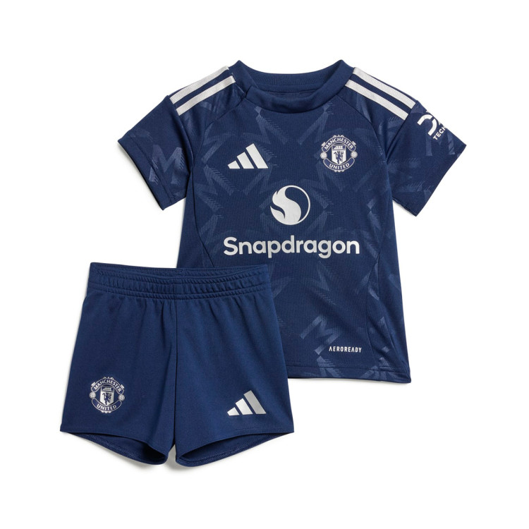 Conjunto adidas Manchester United Segunda Equipación 2024-2025 Bebé ...
