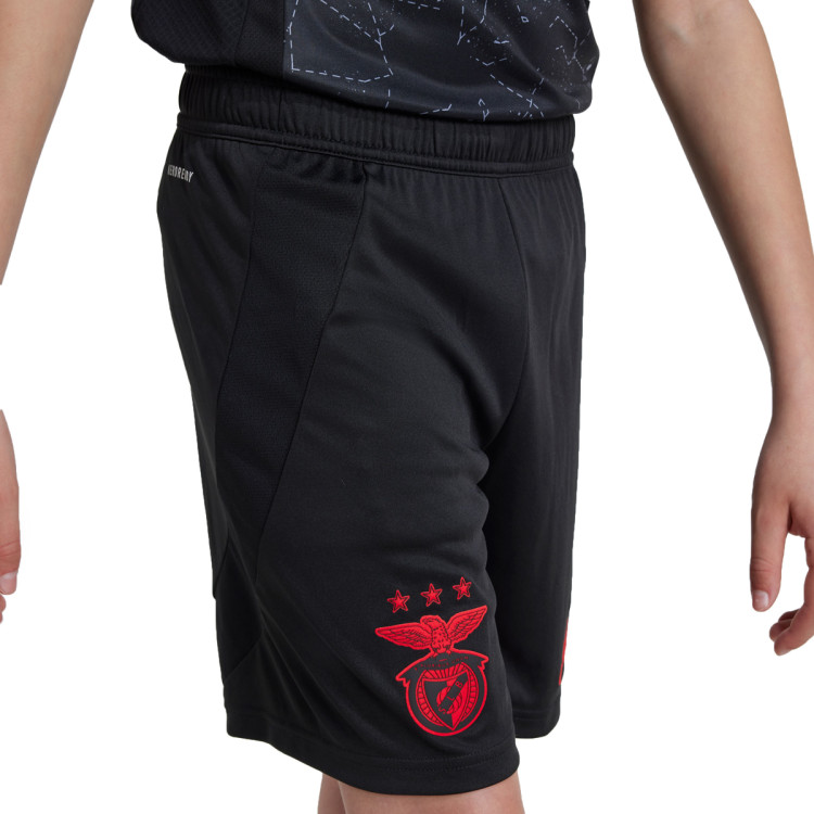 Conjunto adidas SLB Benfica Segunda Equipación 2024-2025 Niño Black ...