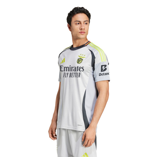 Jersey adidas SLB Benfica 2024-2025 Third Solid Grey - Fútbol Emotion