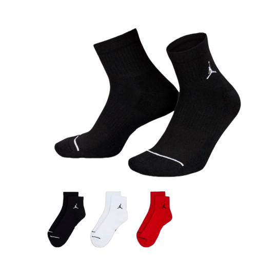 Calcetines Jordan Everyday Cushioned Poly Ankle (3 Pares) Multicolor ...