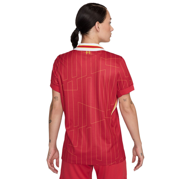 Camiseta Nike Liverpool FC Primera Equipación 2024-2025 Mujer Gym Red ...