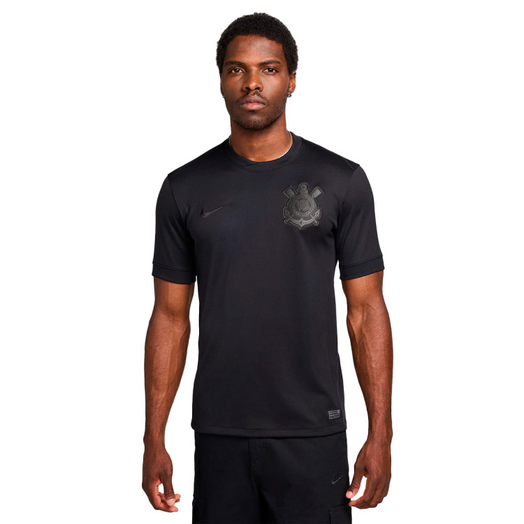 Camiseta Nike Corinthians Segunda Equipación 2024-2025 Black - Fútbol ...