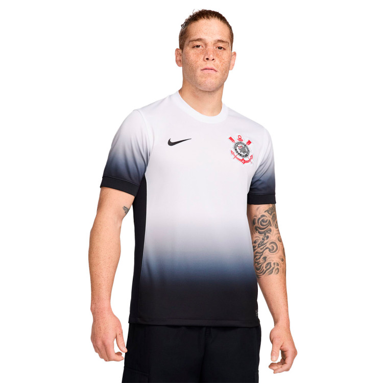 Jersey Nike Corinthians 2024-2025 Home White-Black - Fútbol Emotion