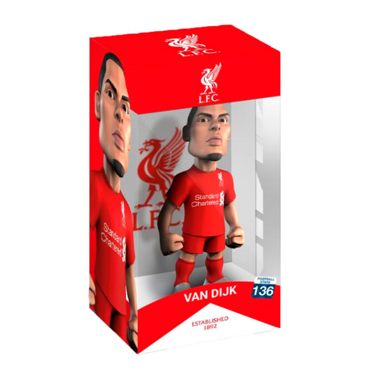 Liverpool FC Muñeco Minix Liverpool FC (12 cm) Van Dijk - Fútbol Emotion