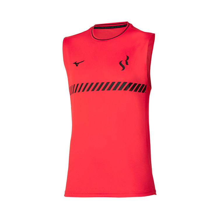 Top Mizuno Sergio Ramos Red - Fútbol Emotion