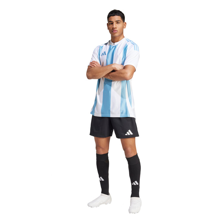 Jersey adidas Striped 24 m/c Team Light Blue-White-White - Fútbol Emotion