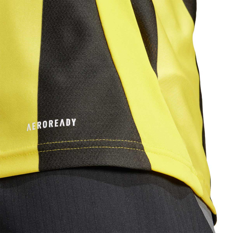 Camiseta adidas Striped 24 m/c Team Yellow-Black - Fútbol Emotion