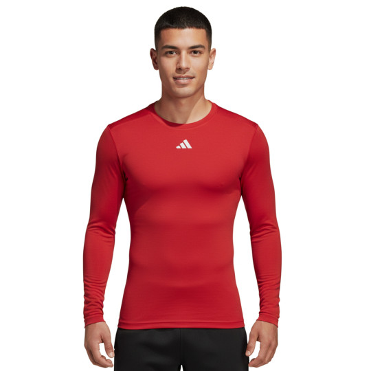 Camiseta adidas Techfit m/l Team Power Red 2 - Fútbol Emotion