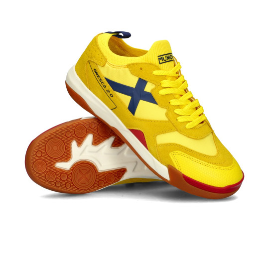 Zapatilla de Fútbol sala Munich Gresca 2.0 Amarillo - Fútbol Emotion