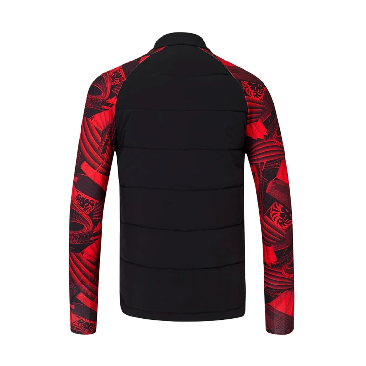 Jacket Castore AC Bilbao Fanswear 2023-2024 Rojo-Negro - Fútbol Emotion