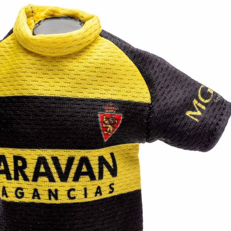 RZ MiniShirt Real Zaragoza Yellow-Black - Fútbol Emotion