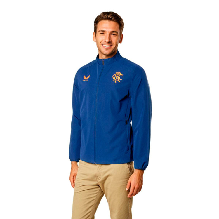 Jacket Castore Glasgow Rangers Fanswear 2023-2024 Blue - Fútbol Emotion