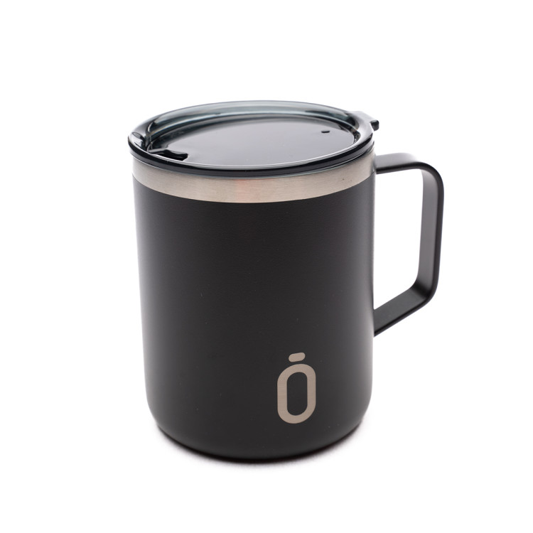 Mug Runbott Thermal Girona FC 400 ml Black - Fútbol Emotion