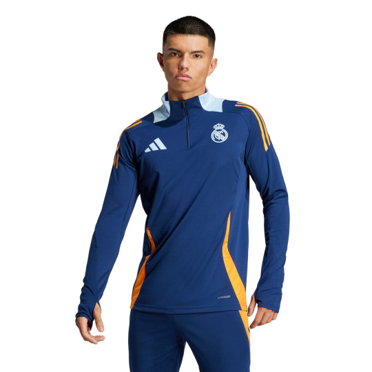 Sweatshirt adidas Real Madrid Training 2024-2025 Team Marineblau-Crew ...