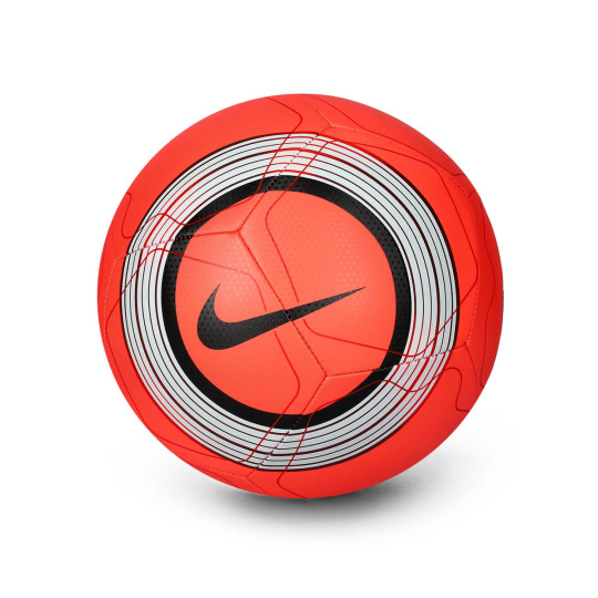 Lopta Nike Teren za Premier ligu 2024. – 2025 Svijetlo Grimizno-Bijelo-Crno - Fútbol Emotion