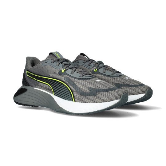 Chaussure Puma Power Hybrid Cool Dark Gray-Cast Iron-Yellow Alert ...