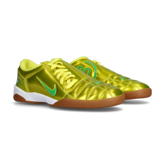 Zapatilla Nike T90 Dynamic Yellow-Green Spark-Gum Med Brown - Fútbol ...