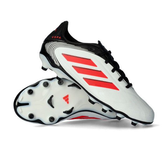 Buty piłkarskie adidas Copa Pure III League FG /MG dla Kids Biały-Lucid ...