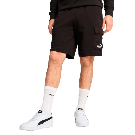 Short Puma Essentials No. 1 Logo Cargo Black - Fútbol Emotion