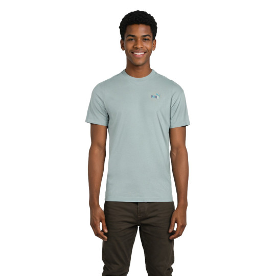 Camiseta Puma Graphics Back Green Moon - Fútbol Emotion