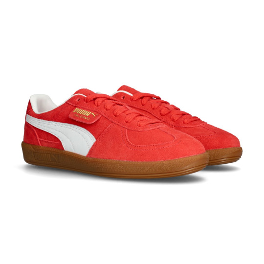Turnschuhe Puma Palermo Für Alle Zeit Rot-Weiß-Gold - Fútbol Emotion