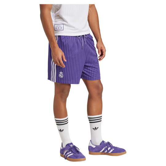 Short adidas Real Madrid Terrace Icons 2024-2025 Unity Purple - Fútbol ...