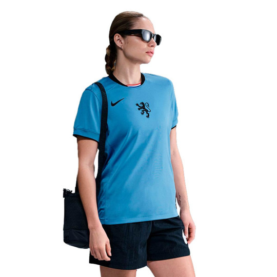 Camiseta Nike Holanda Segunda Equipación Eurocopa Femenina 2025 Mujer ...