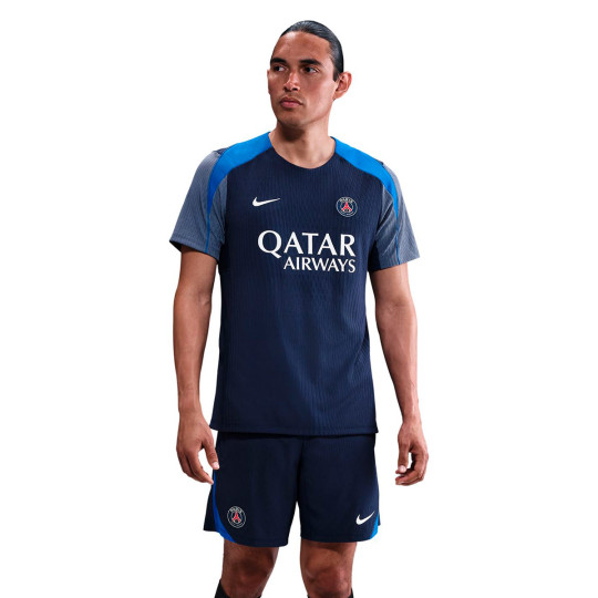 T-Shirt Nike PSG Training 2025-2026 Midnight Navy-Hyper Royal-White ...