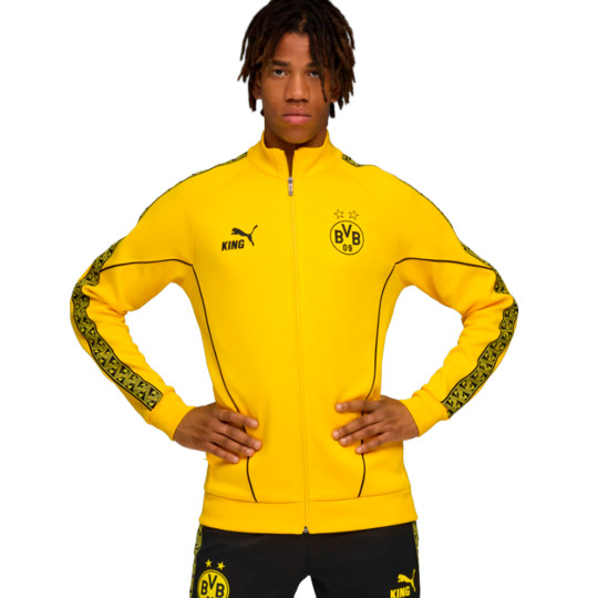 Jacket Puma BVB Borussia 2025-2026 Pre-Match Faster Yellow-Black ...
