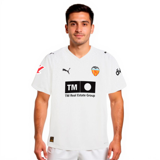Jersey Puma Valencia Cf 2025-2026 Home White - Fútbol Emotion