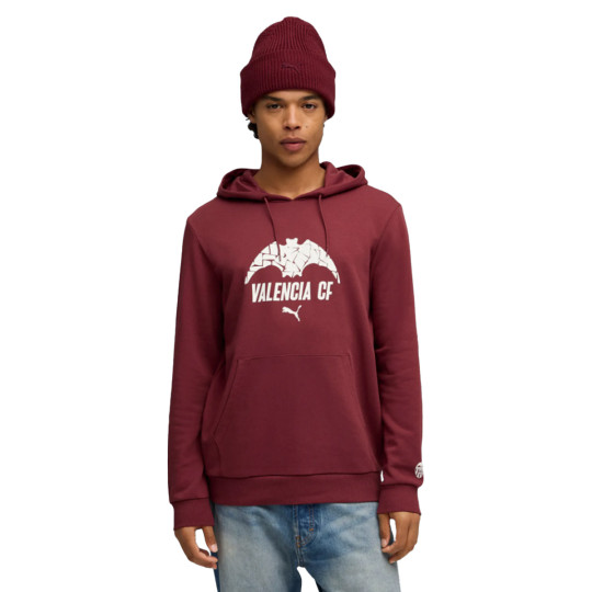Sweatshirt Puma Valencia Cf 2025-2026 Fanswear Team Regal Red-Black ...