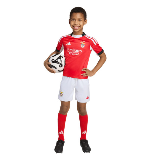 Conjunto adidas SLB Benfica Primeiro Equipamento 2025-2026 Criança ...
