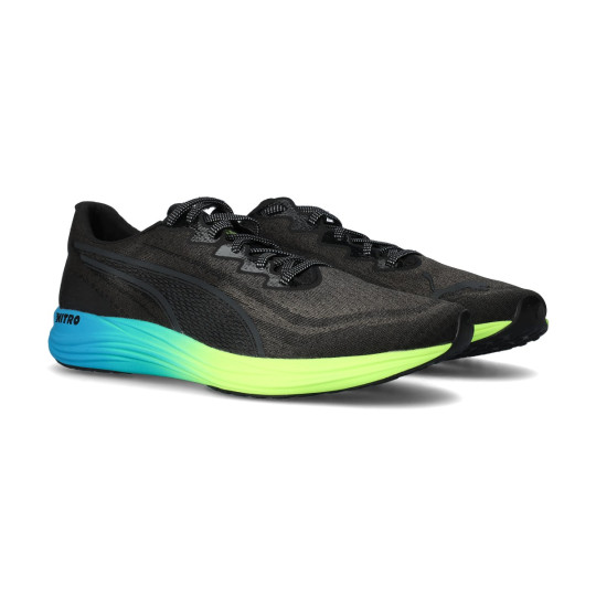 Zapatilla Puma Propio Nitro black-mint melt-speed blue - Fútbol Emotion