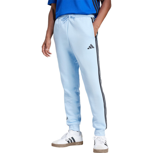 Pantalón largo adidas Essentials Fleece 3 bandas Blue - Fútbol Emotion