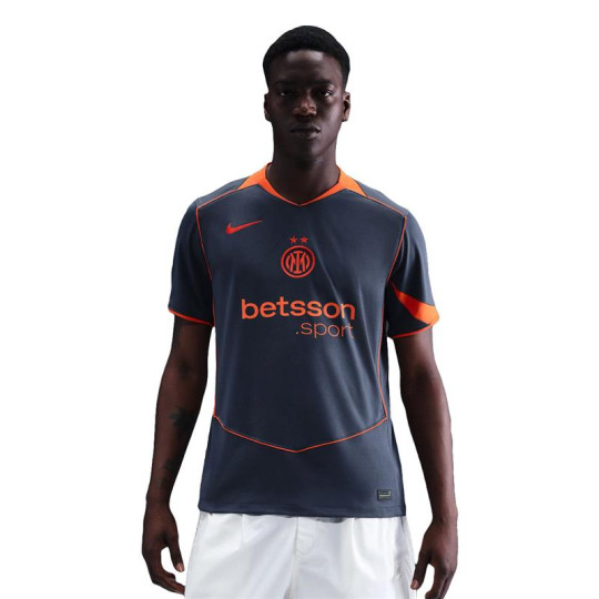 Maillot Nike Inter Milan troisième kit 2025-2026 Thunder Blue-Safety ...