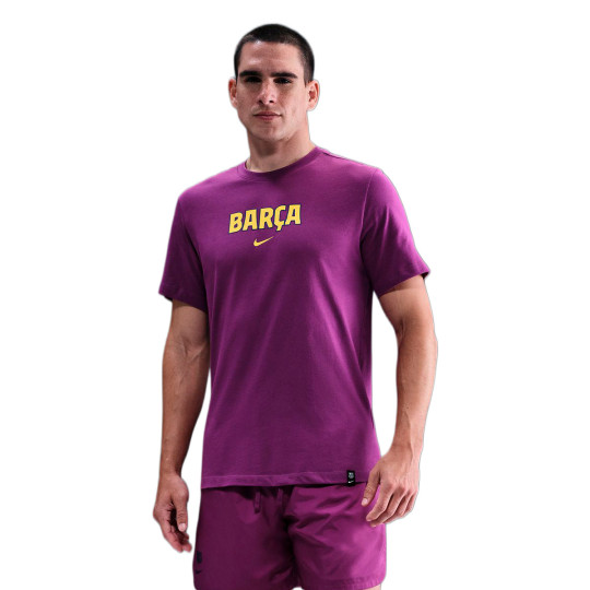 T-Shirt Nike FC Barcelona Fanswear 2025-2026 Bright Grape - Fútbol Emotion