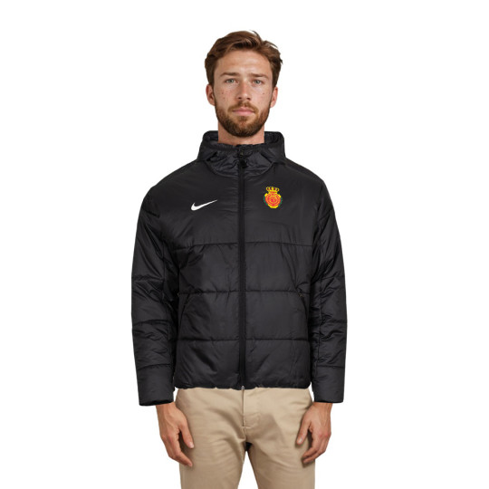 Abrigo Nike RCD Mallorca Pro Paseo Corta Black-White - Fútbol Emotion