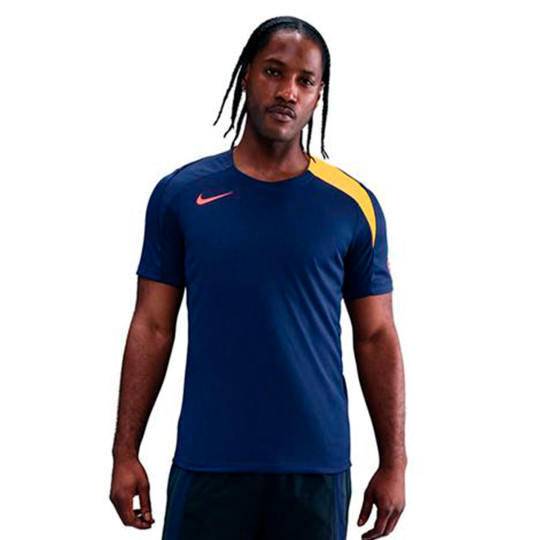 Camiseta Nike Strike Blue Void-Blue Void-Laser Orange-Bright Crims ...