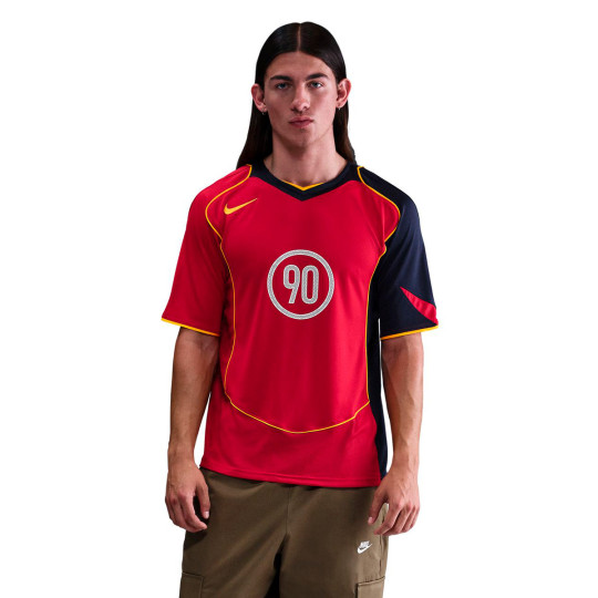 Playera Nike Total 90 Gym Red-Midnight Navy-University Gold-Univers ...