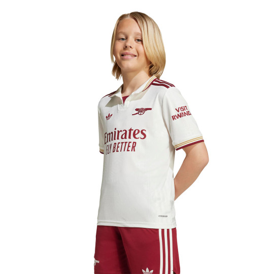 Maillot adidas Troisième kit Arsenal Fc 2025-2026 Cloud White-Team Coll ...